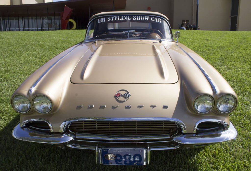 1962 Chevrolet Corvette Convertible Champagne Front Lakeland Auto Show ...